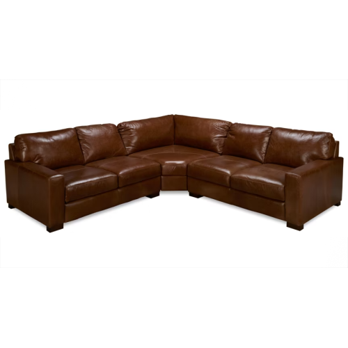 Stationary Leather Sectionals